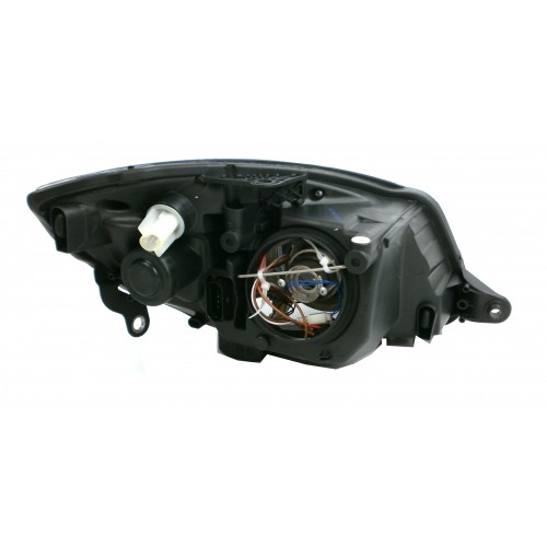 Vauxhall Corsa 2006-2011 Black Inner Halogen Head Lamp Unit Passenger Side