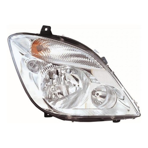 Mercedes Sprinter 2006-2014 No Fog Halogen Head Lamp Unit Driver Side