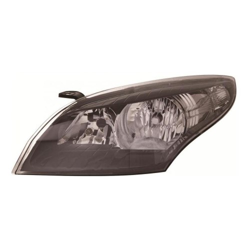 Renault Megane 2012-2014 Black Inner Halogen Head Lamp Unit Passenger Side
